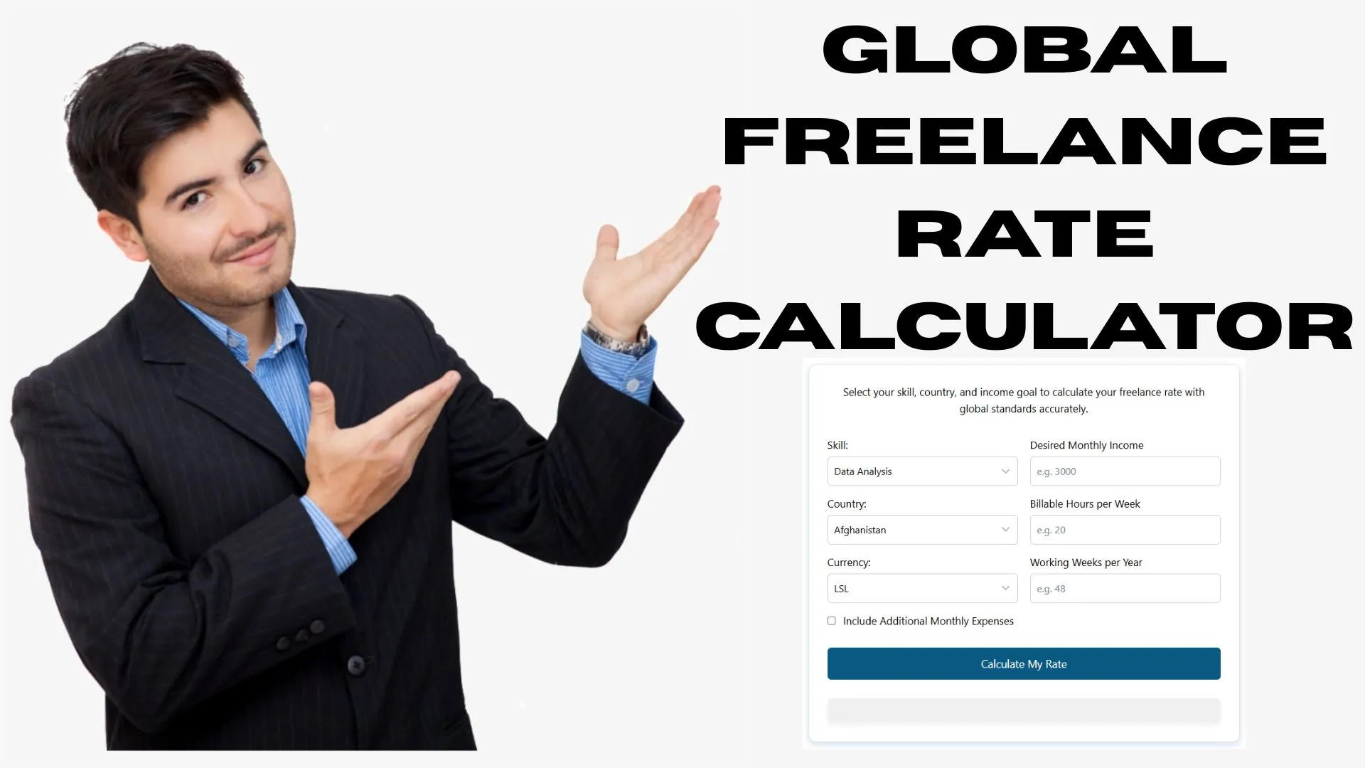 Freelance Rate Calculator, Find Your Perfect Pricing In 2026